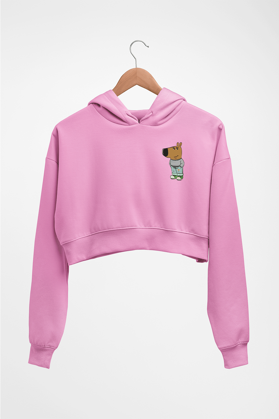 Chill guy Crop HOODIE FOR WOMEN – Ektarfa.online