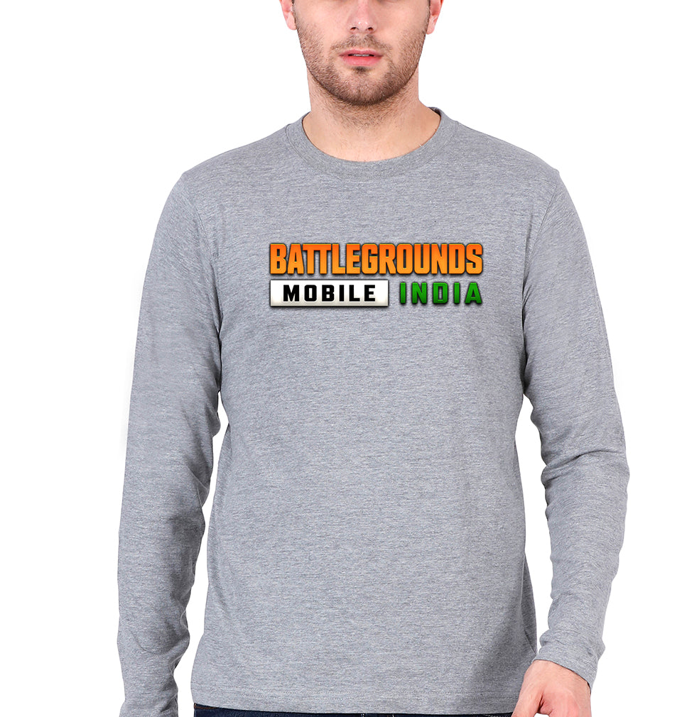 Battlegrounds Mobile India (BGMI) Full Sleeves T-Shirt for Men | Men ...